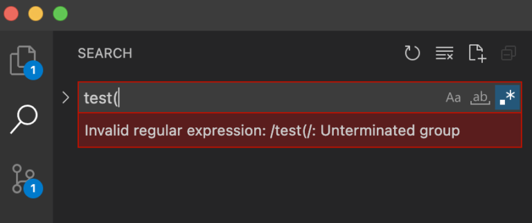 VSCodeで正規表現のgrep検索でinvalid regular expression /(/ unterminated group | IT資格マニアのエンジニア技術ブログ×英語