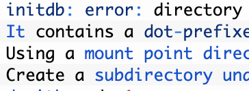 DockerのPostgreSQLで「initdb: error: directory “” exists but is not empty」 | IT資格マニアのエンジニア技術ブログ×英語