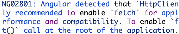 Angularで「NG02801: Angular detected that `HttpClient` is not configured ... Angularで「NG02801: Angular detected that `HttpClient` is not configured ...