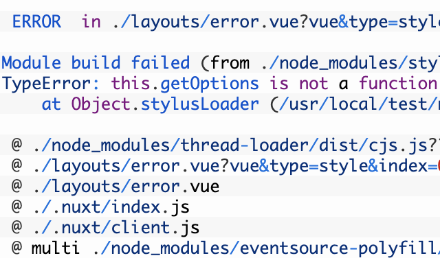 npm run devで「TypeError: this.getOptions is not a function」 | IT資格マニアの ...