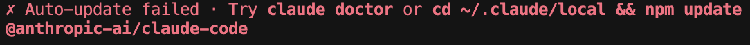 Claude Codeで「Auto-update failed」が出たときの対処法（Mac + Cursor環境） | IT資格マニアのエンジニア技術ブログ×英語